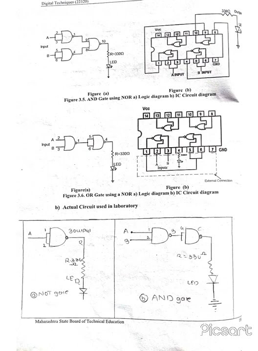 polytechnic 3rd sem digital techniques. practical no : 3 - YouTube