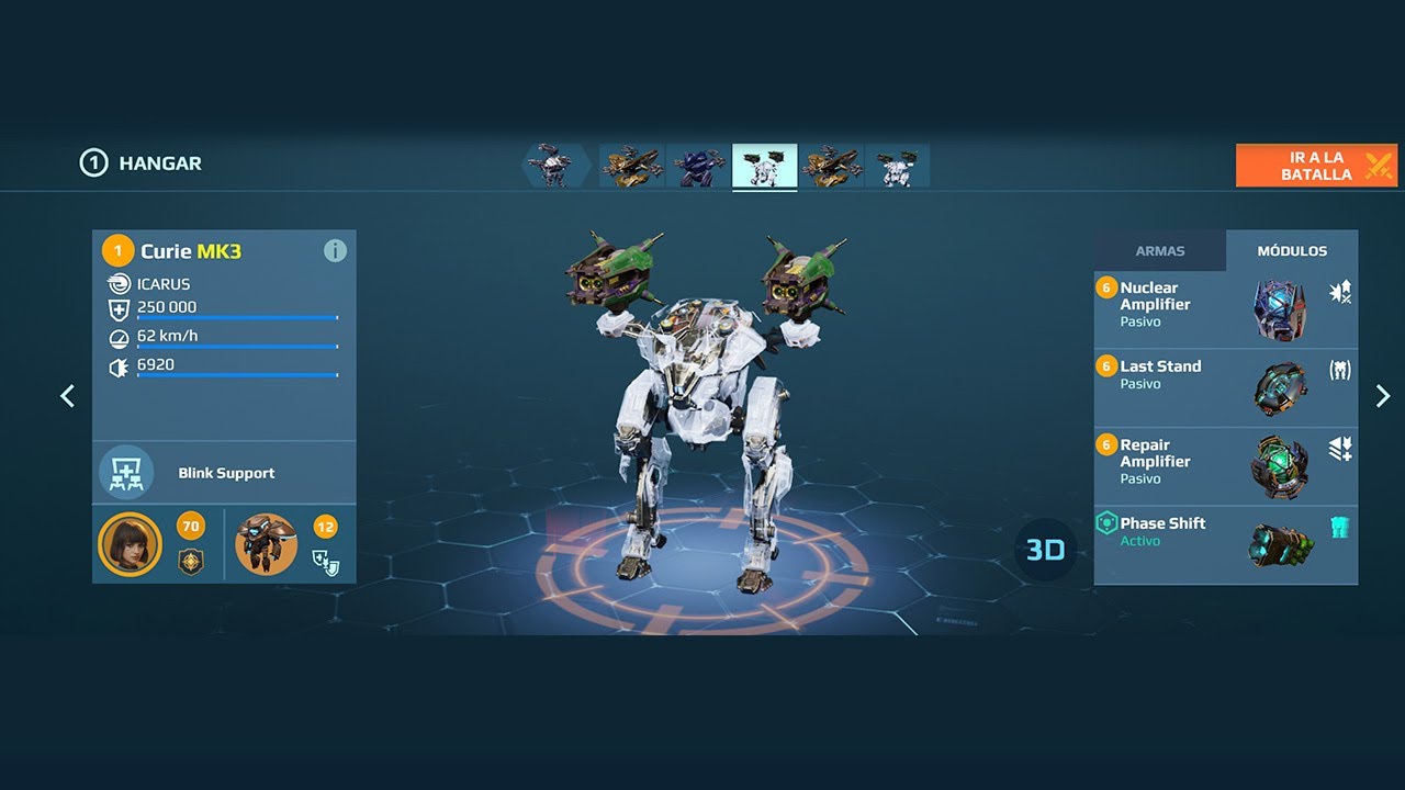 2x UNKNOWN DECAY with CURIE BEST BUDGET BUILD War Robots Gameplay WR ...