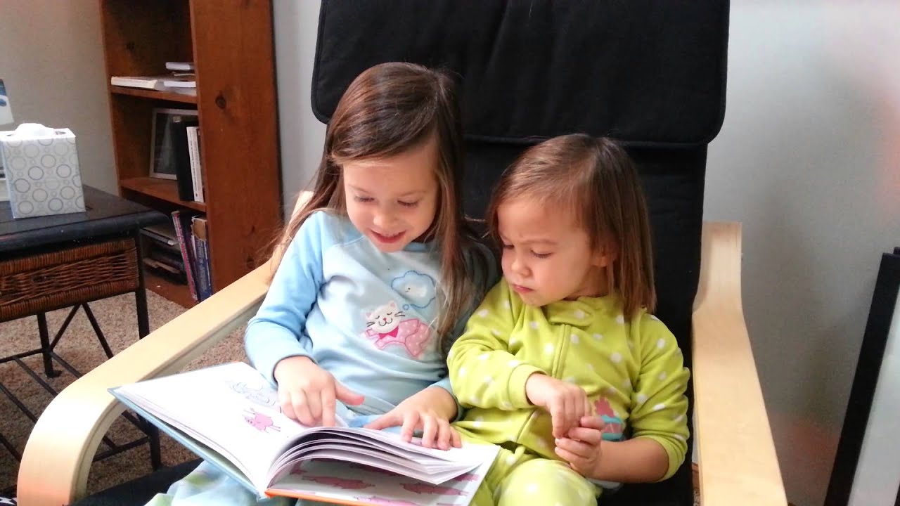 Claire reading 'Today I will fly' to Aerianna - YouTube