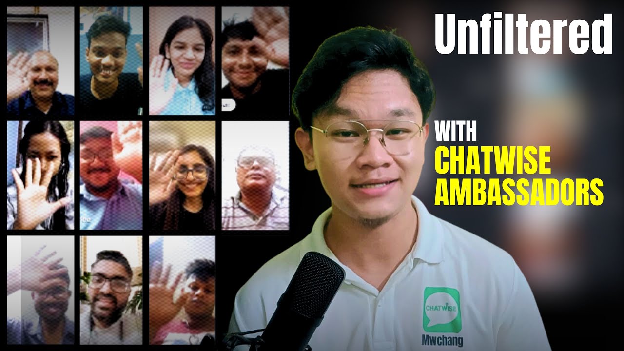 Unfiltered Conversation With ChatWise Ambassadors - YouTube