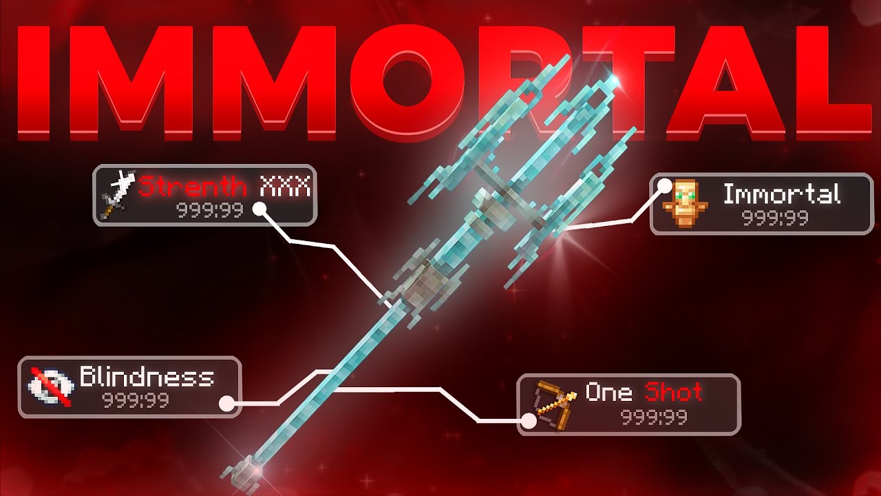How This TRIDENT Made Me Immortal in this Minecraft SMP... - YouTube