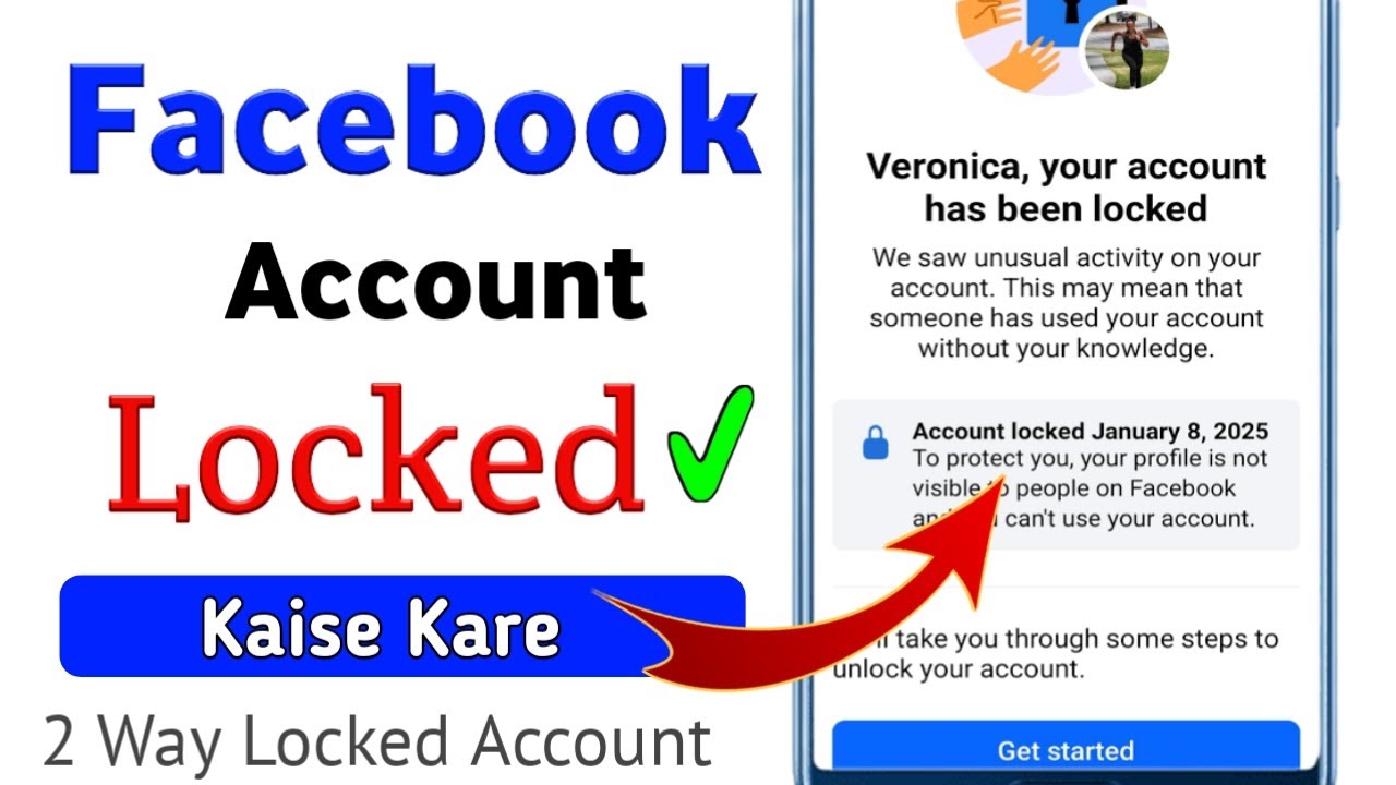 Facebook Account Locked Kaise Kare ||How To Lock Facebook Account - YouTube
