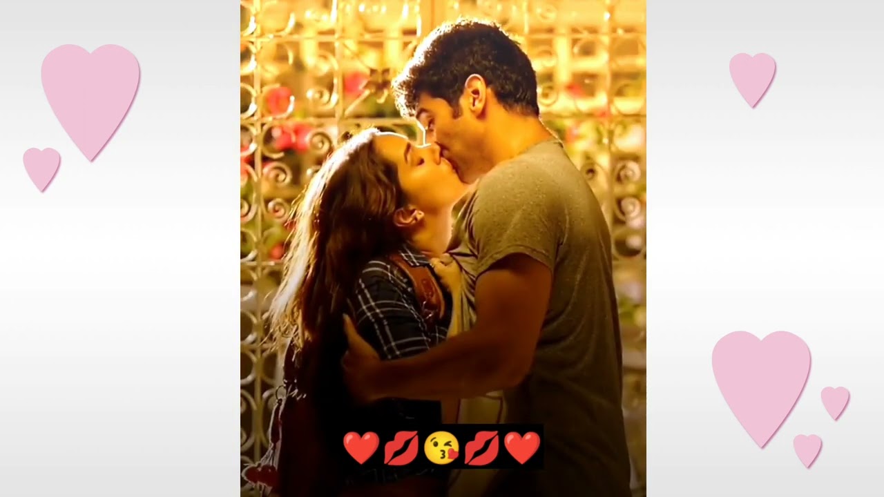 ROMANTIC KISS 💋CUTE COUPLE 💕👩‍ ️‍👨KISS STATUS👩‍ ️‍💋‍👨WHATSAPP STATUS💝😍 ...