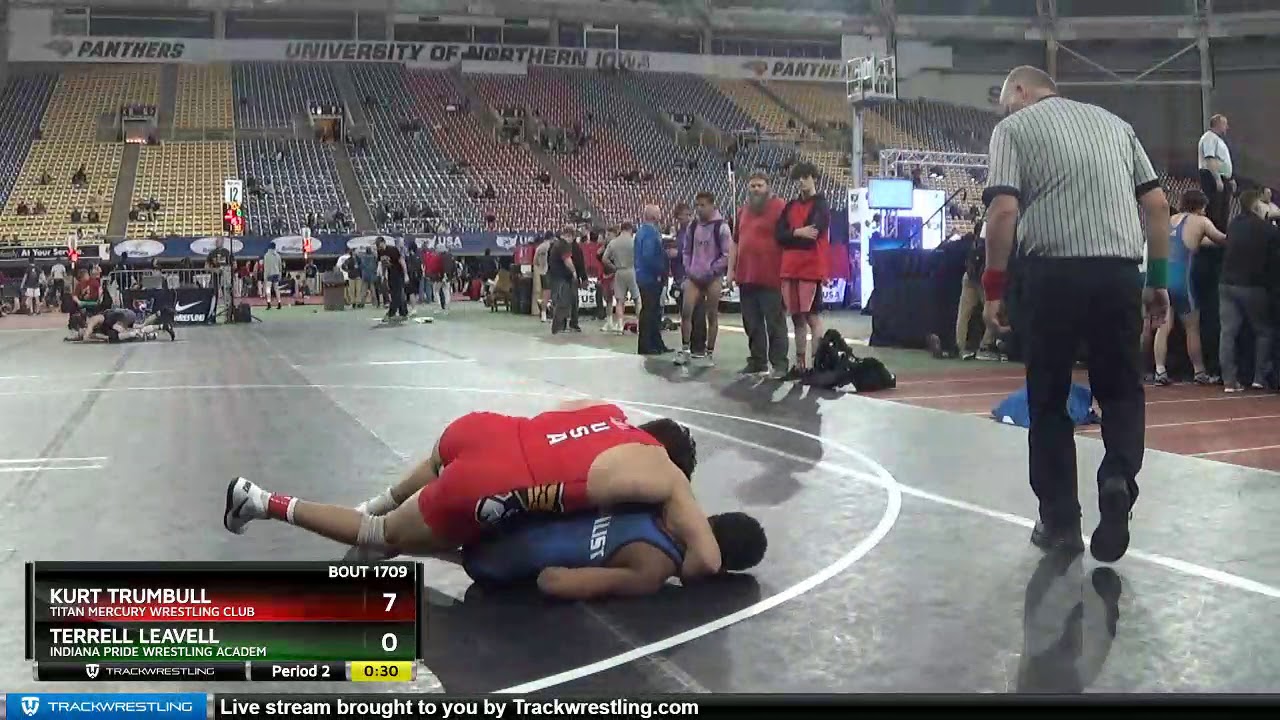 Junior 145 Kurt Trumbull Titan Mercury Wrestling Club Vs Terrell ...