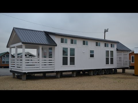 #TinyHomeTues - The Sherman tiny home Elite Series RV park model - YouTube