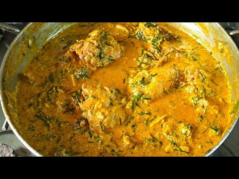 How to cook fantastic egusi ukazi and uziza soup. - YouTube
