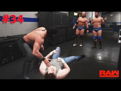 WWE-2K18- Universe Mode - Season 1- EP 34-(RAW) WWE-2K18- Gameplay(PS4)