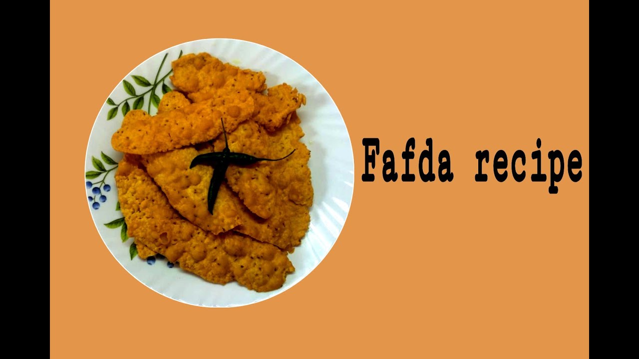 Fafda Recipe - YouTube