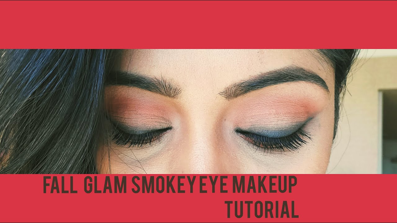 Fall Glam Smokey Eye -Everyday Makeup Tutorial - YouTube