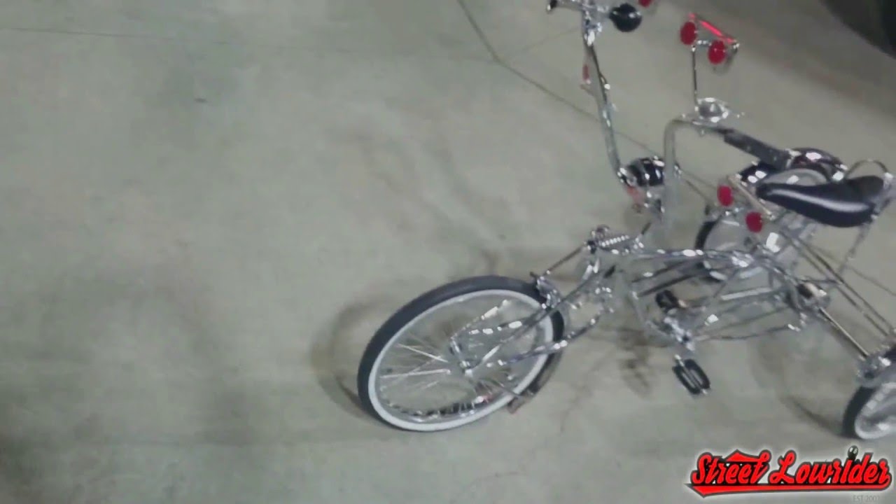 Street Lowrider Rock-N-Roll Lowrider Trike/Tricycle - YouTube