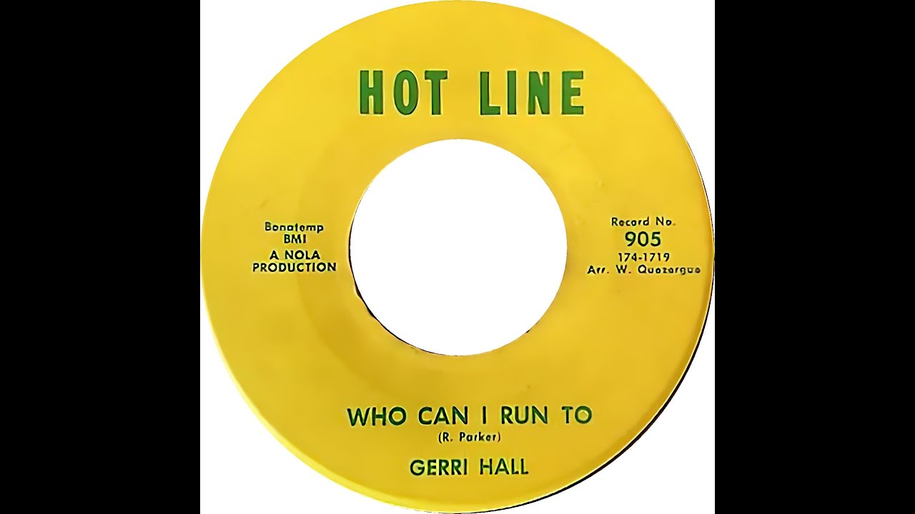 GERRI HALL WHO CAN I RUN TO - YouTube