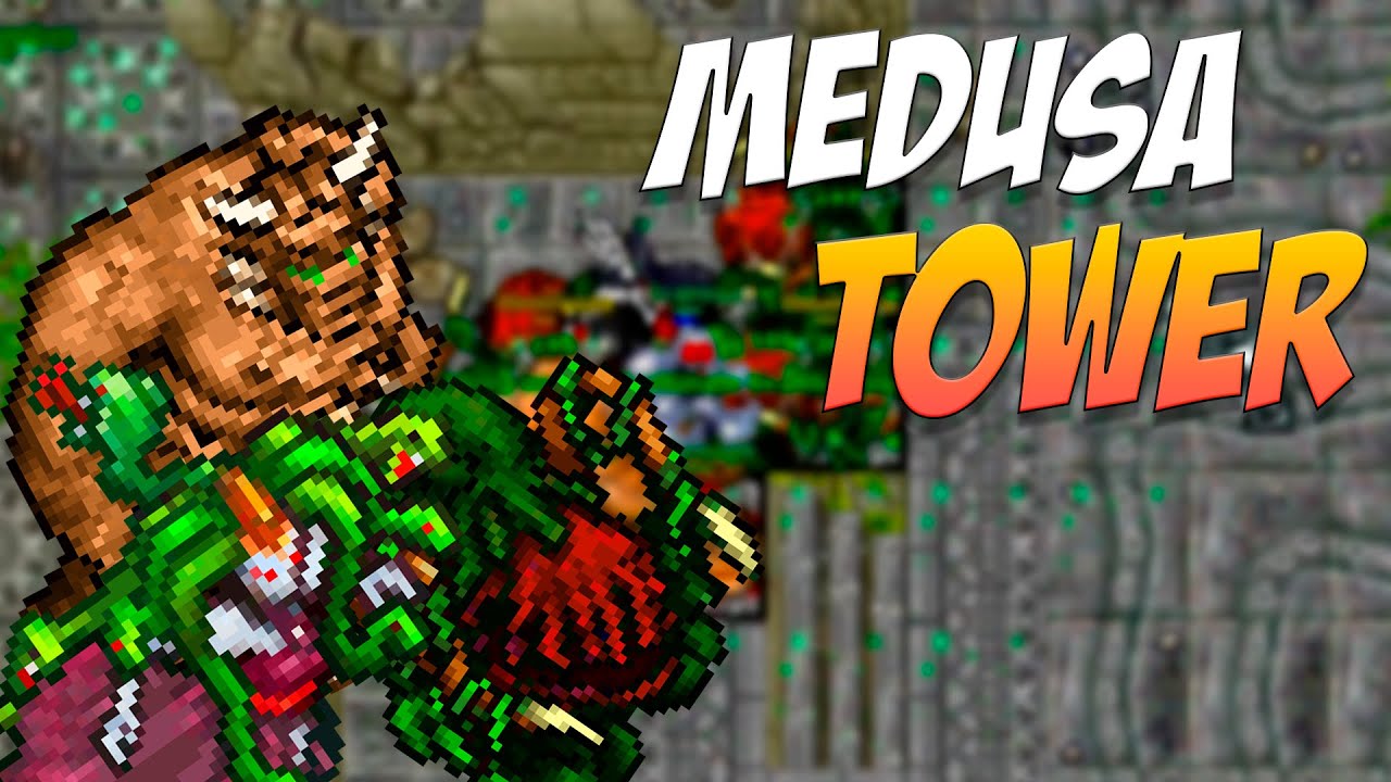 Tibia - Knight e Druid na Medusa Tower - Full Hunt - YouTube