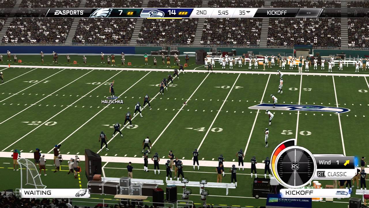 XBOX ONE MADDEN NFL 25 ONLINE - EAGLES VS SEAHAWKS (LIVE FULL GAME ...