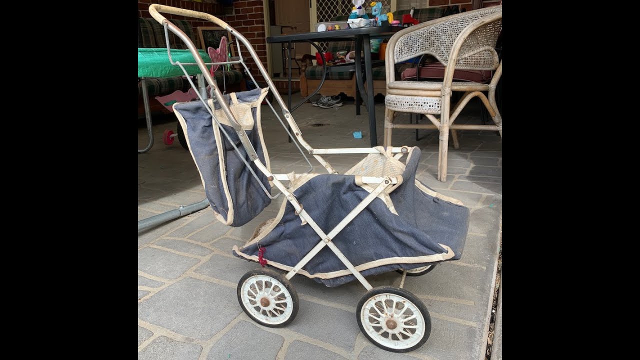 Restoration of Toy stroller - YouTube