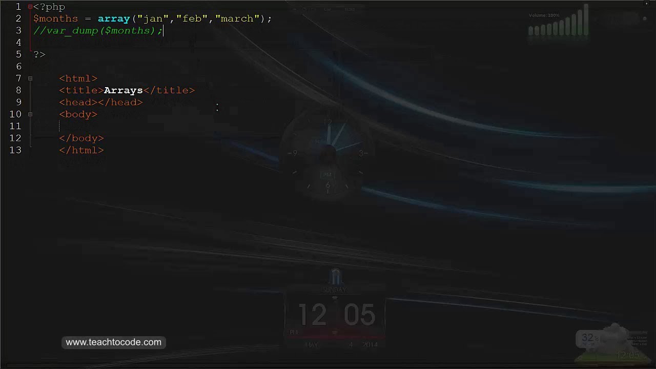 3 Php Arrays Youtube