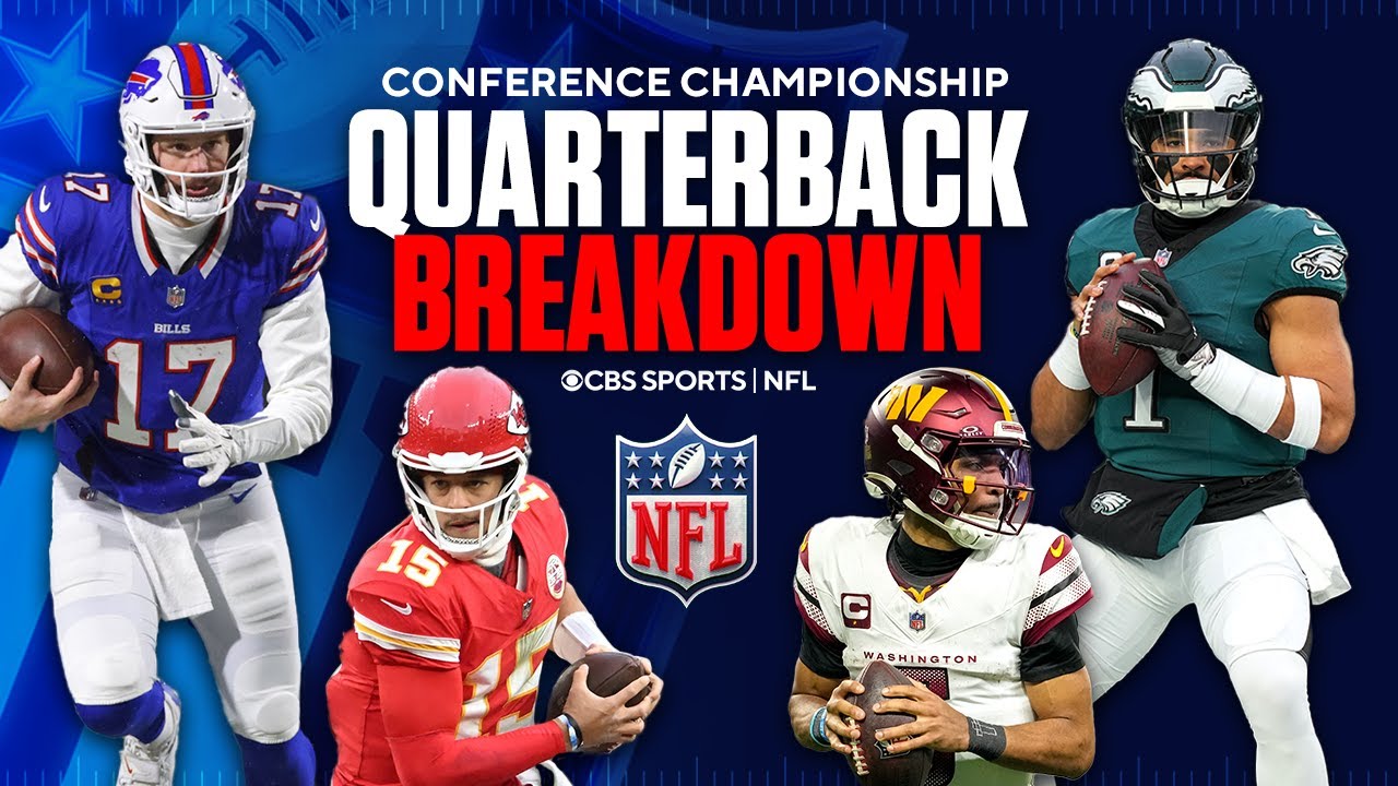 Breaking down EACH Quarterback in the Conference Championship games ...