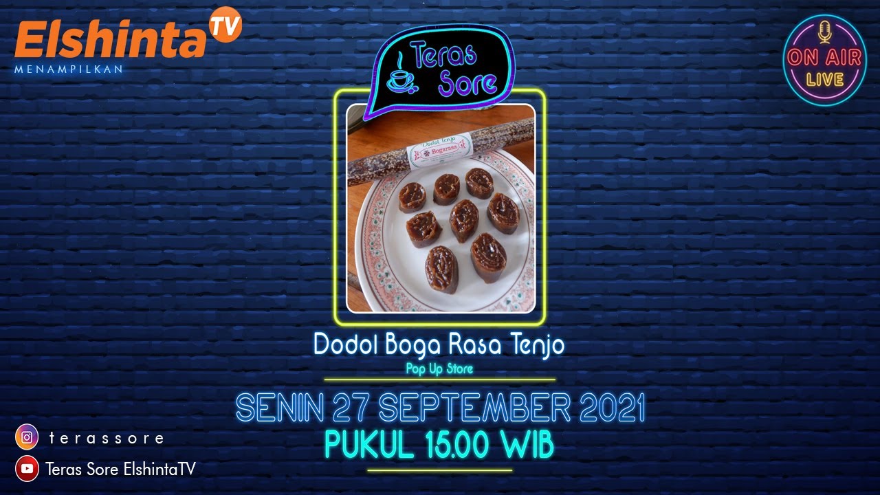 TERAS SORE - Dodol Boga Rasa Tenjo - YouTube