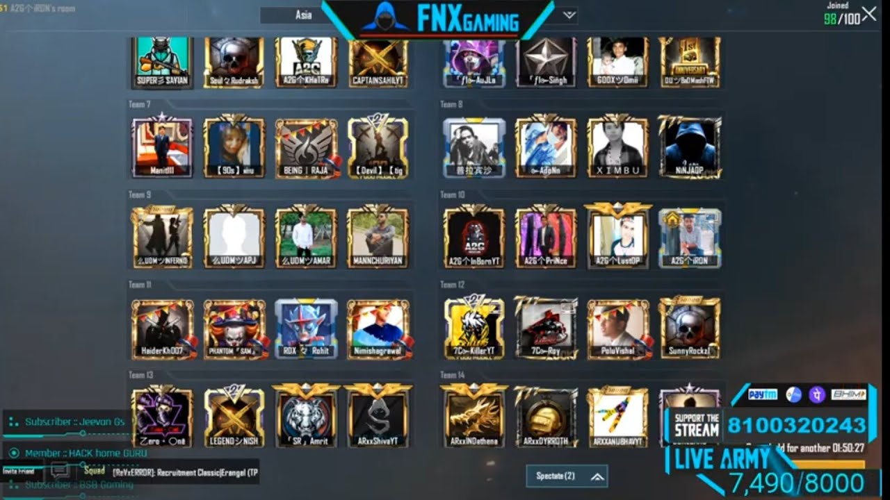 From FNX stream #PUBG MOBLE - YouTube