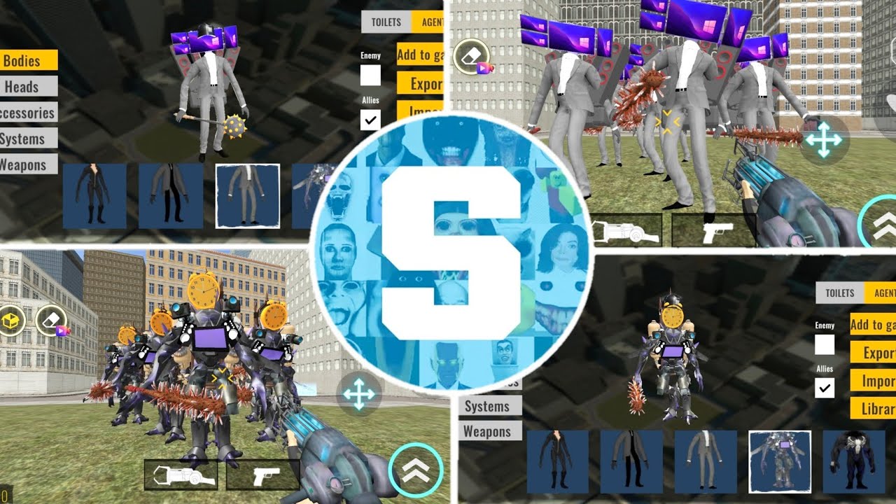 Nextbots In Backrooms New Update Windows Man Trititan 2 Helicopterman ...