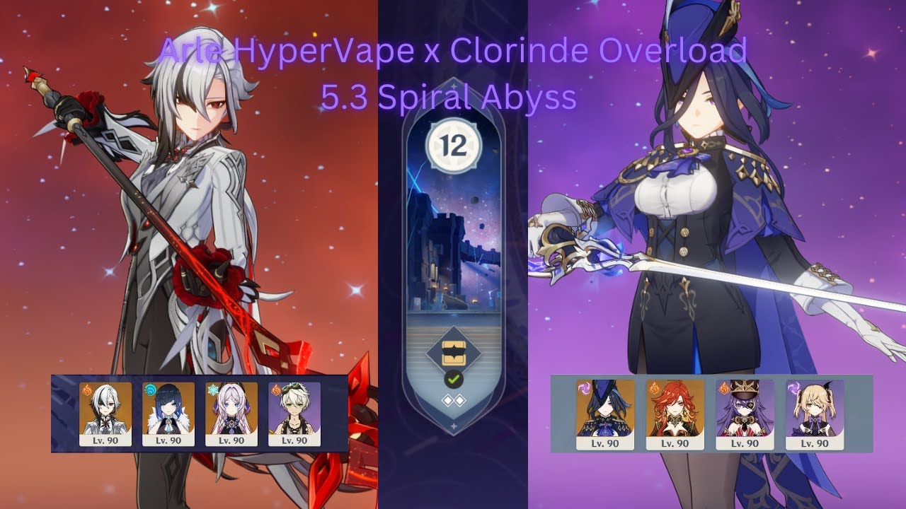 CLORINDE! Arle HyperVape x Clorinde Overload with Mavuika | Genshin 5.3 ...
