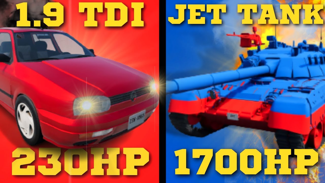 STUPID POWER BUILDS 3 (BeamNG) - YouTube