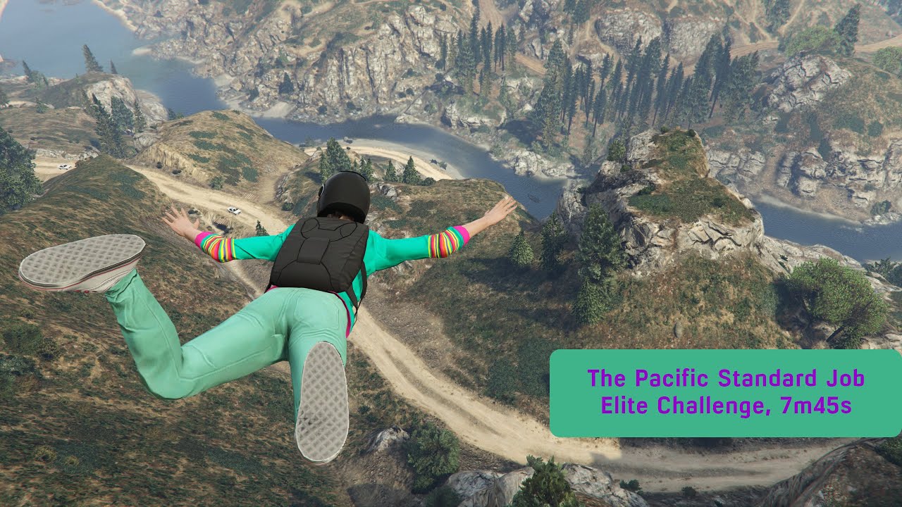 GTA Online - The Pacific Standard Job, Elite Challenge, 7m45s - YouTube