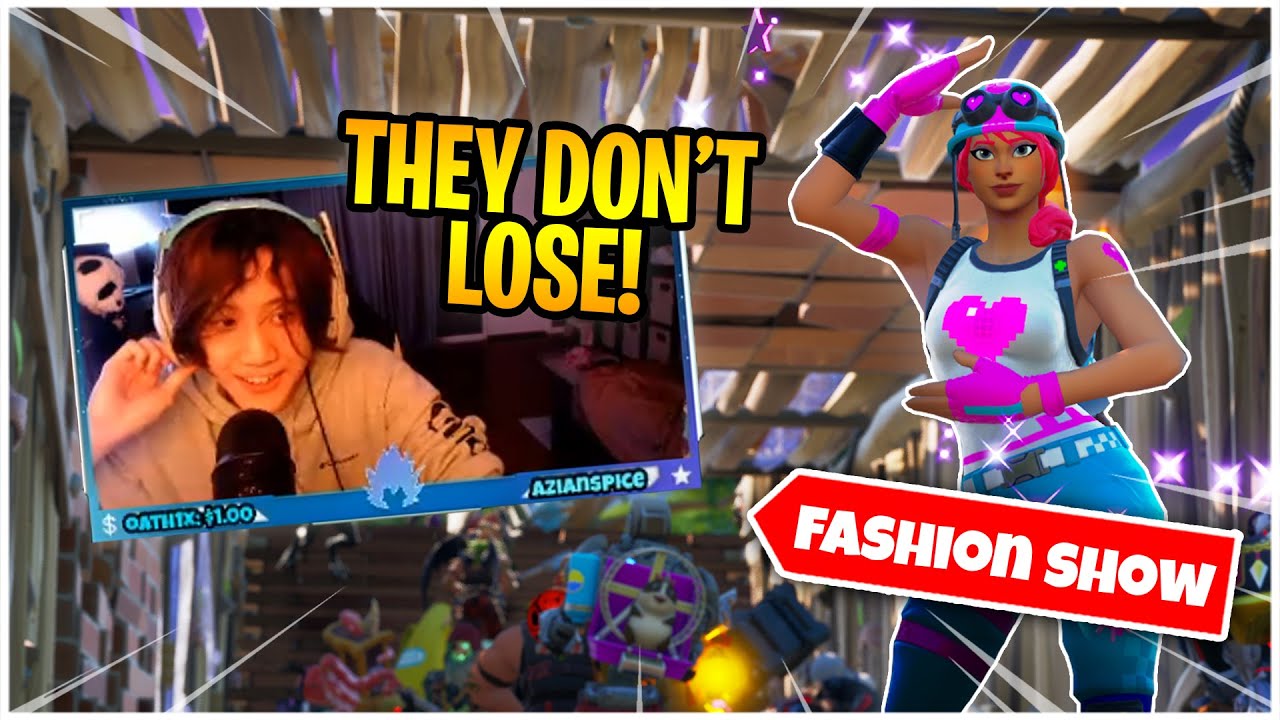 THE BEST FORTNITE FASHION SHOW TRIO.. - YouTube