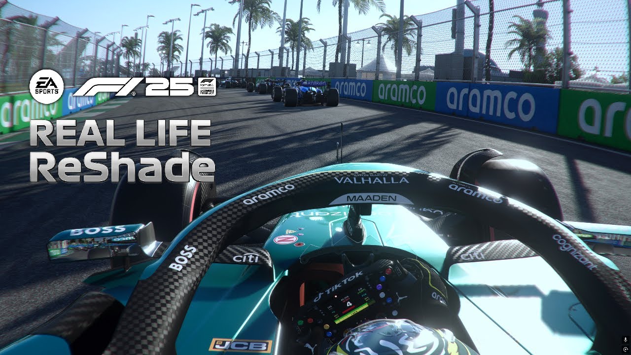 F1 25 Realistic and Immersive, Real Life ReShade Graphics Mod( Episode ...