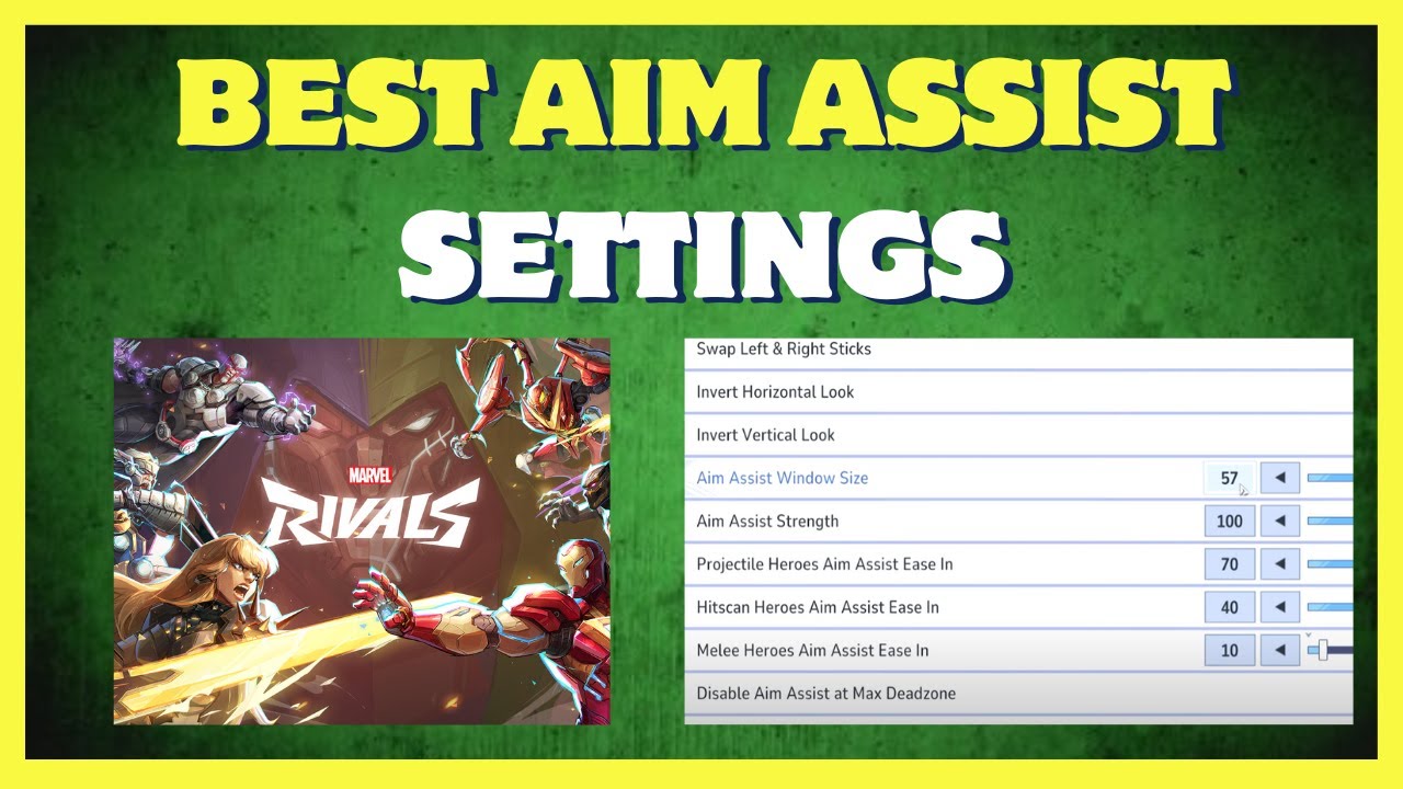 Best Marvel Rivals Aim Assist Settings (Ultimate Guide 2025) - YouTube