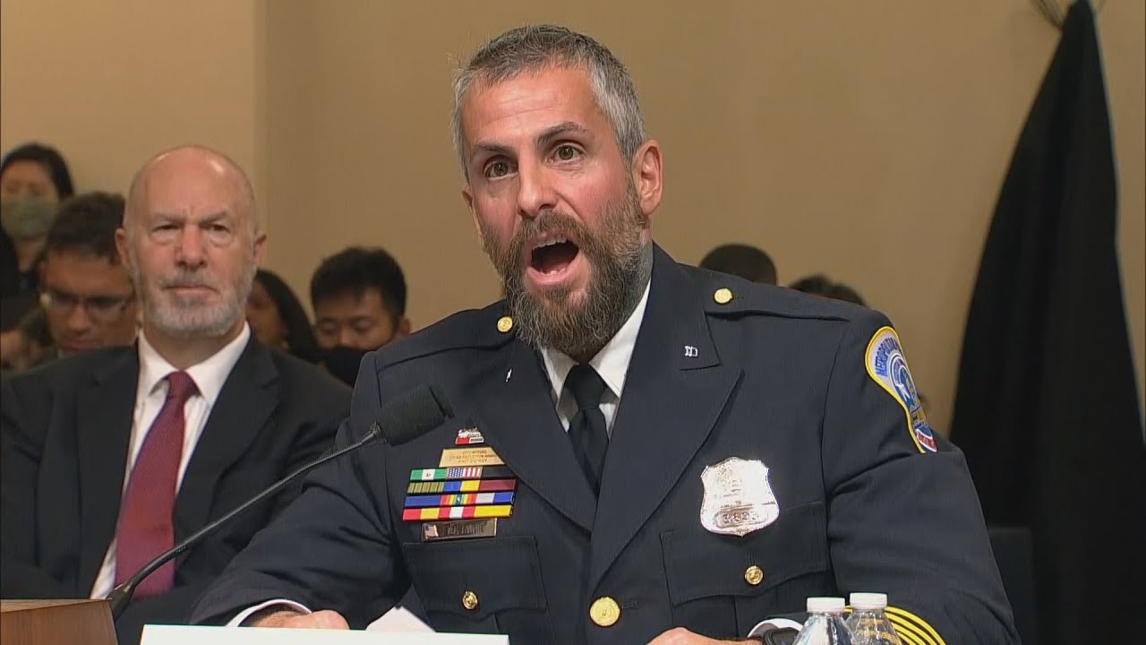 DC Officer Michael Fanone testifies in Capitol Riot hearing: full video ...