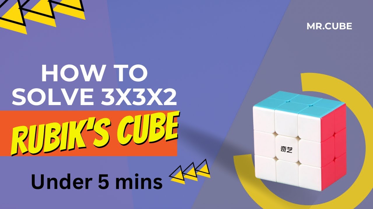 How to Solve 3x3x2 - YouTube
