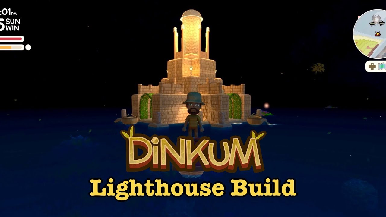 Dinkum Let's Build a Lighthouse - YouTube