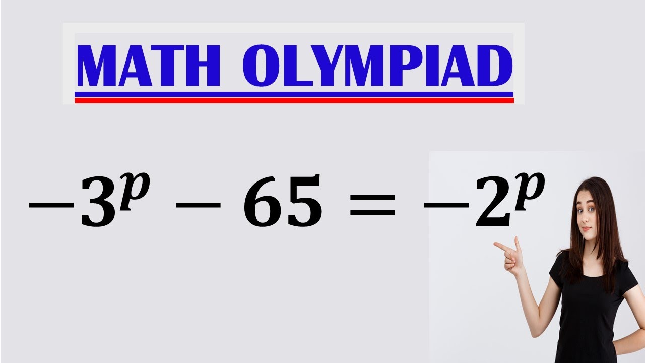 A Good Math Olympiad Algebra Equation | Math Olympiad Questions ...