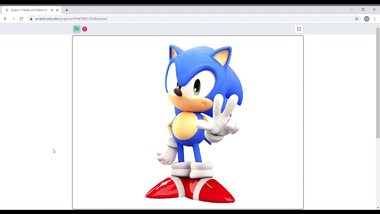Sonic Teaches You Online Safety - YouTube