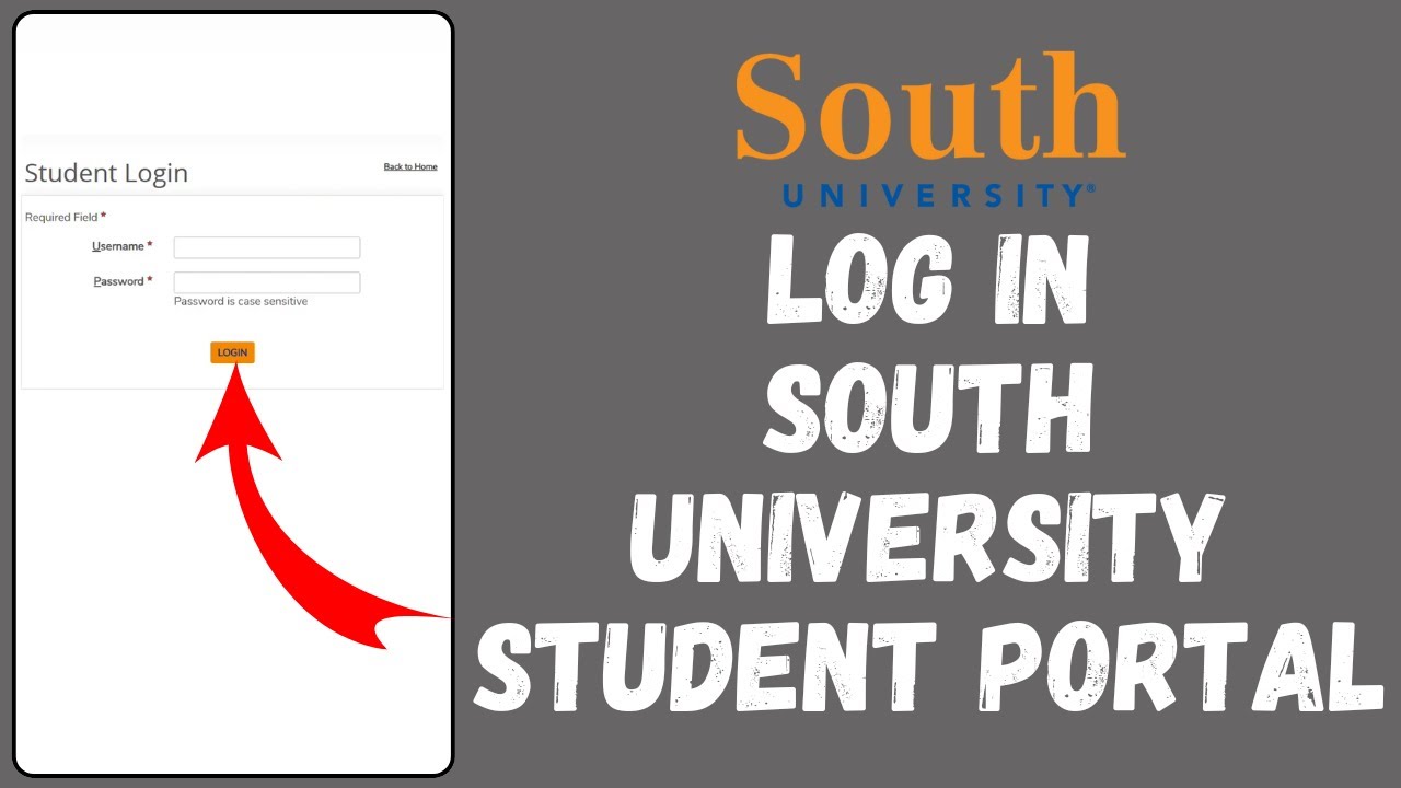 South University Student Portal Login 2024 | How to Sign In South ...