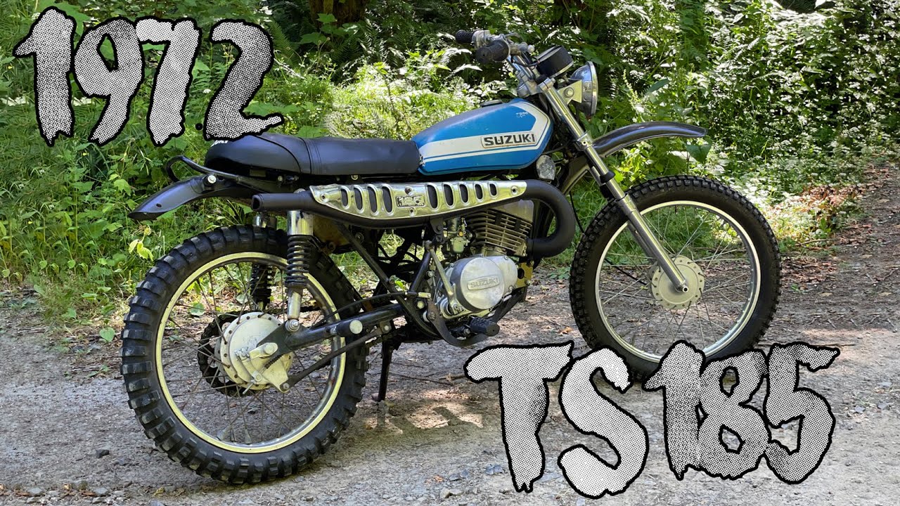 1972 Suzuki TS185 First Start in 30 years! - YouTube