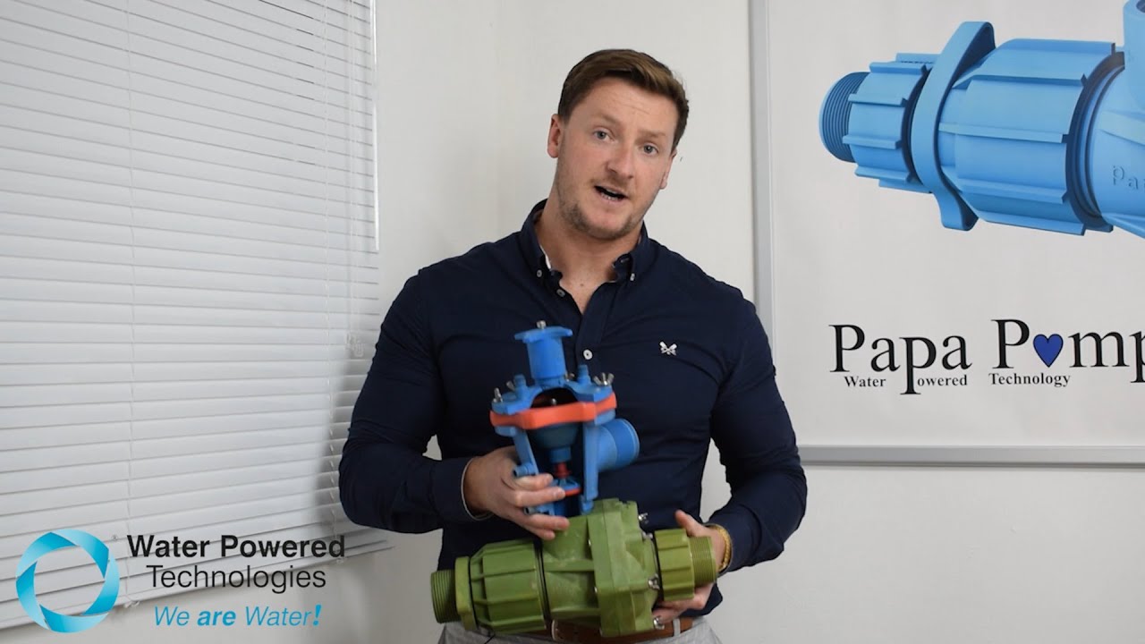 WORLD'S FIRST! Self Regulating Ram Pump - YouTube