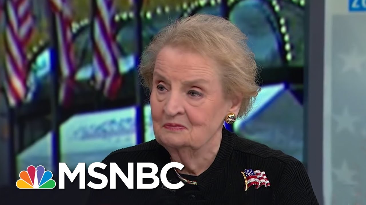 Madeleine Albright: Hillary Clinton's Speech Was 'Important' And ...