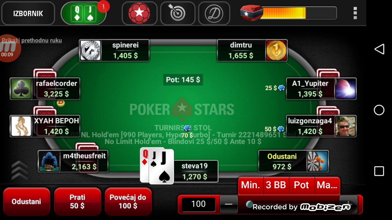 POKER STARS Holdem Poker 1500$ all in with KQ and lose - YouTube