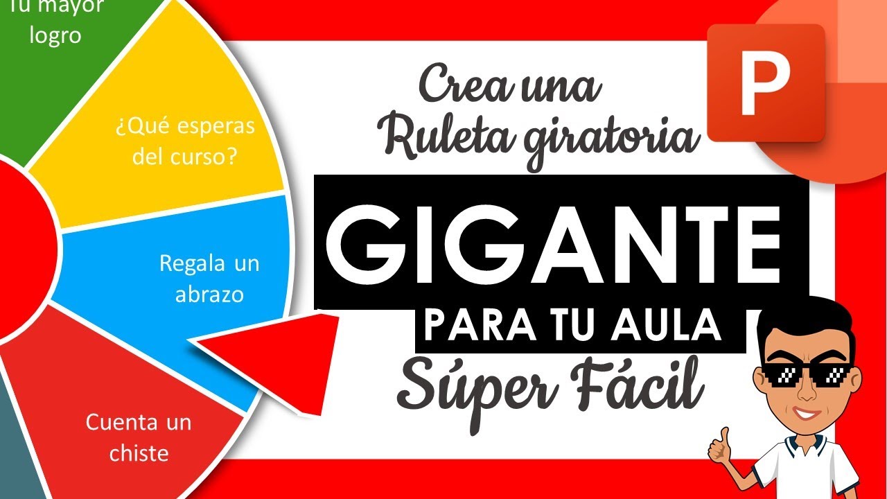 🤯 Crea una RULETA EN POWERPOINT PASO A PASO 🐾 | Fácil y rápido 🤩🤩🤩 ...