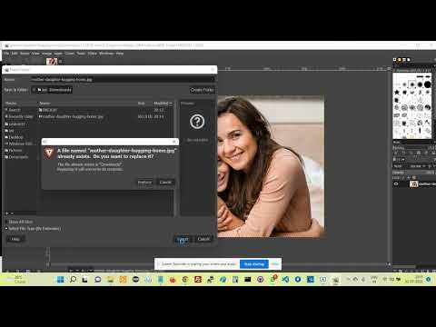 Easily reduce file size using GIMP - YouTube