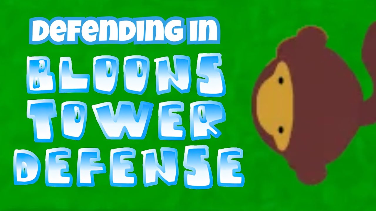 Defending from Bloons in Bloons Tower Defense - YouTube