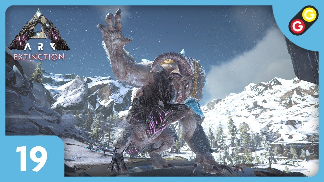 ARK Extinction #19 On attaque le Titan de glace ! [FR] - YouTube