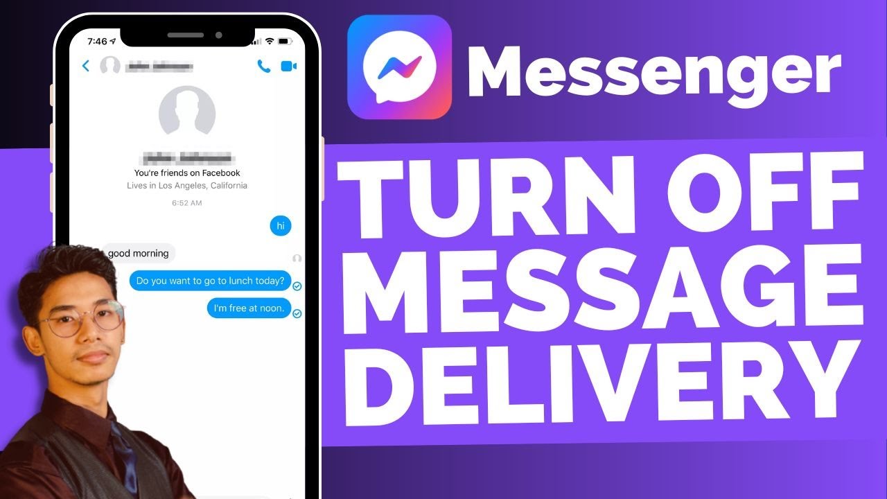 How to Turn Off Message Delivery on Messenger - YouTube