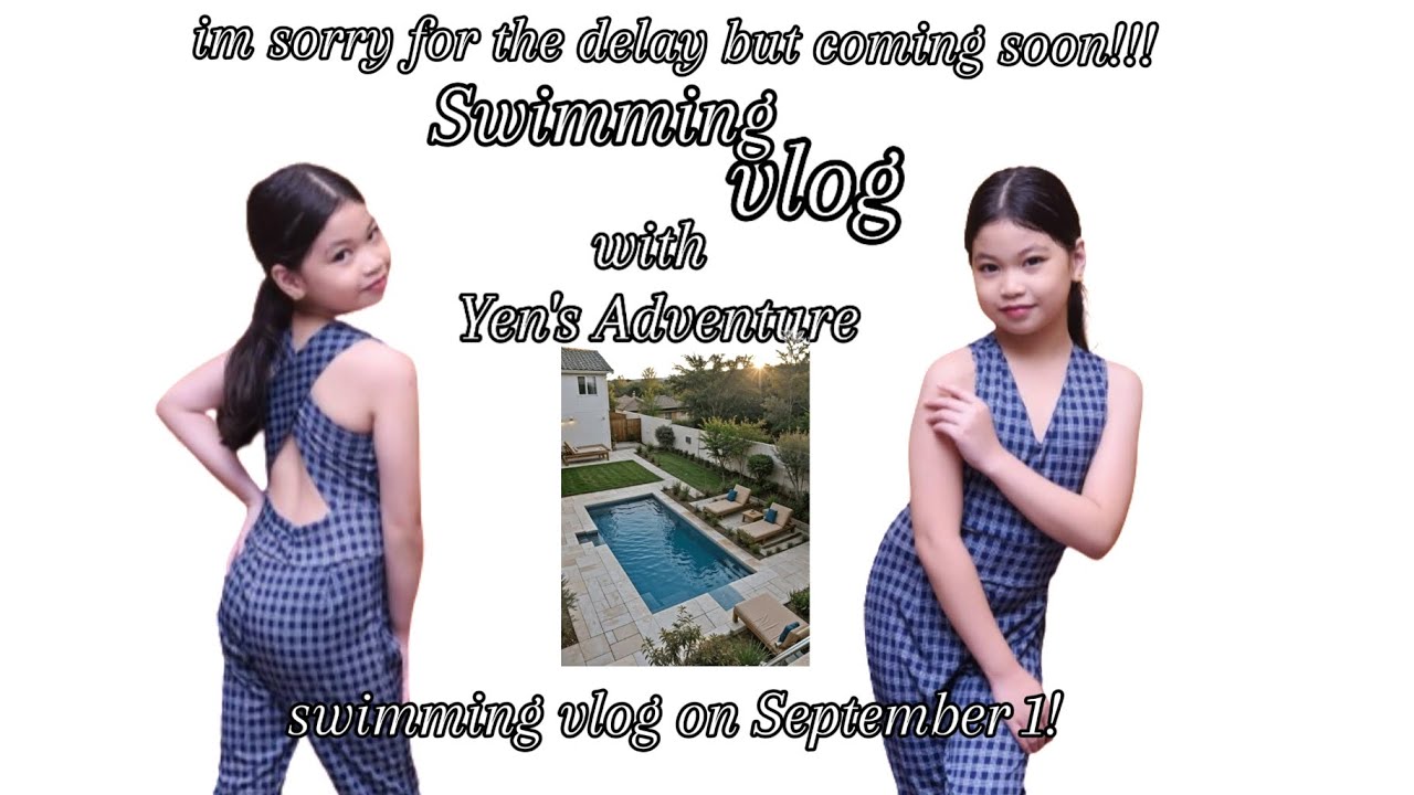 swimming vlog | swimming vlog on September 1 | Yen's Adventure - YouTube