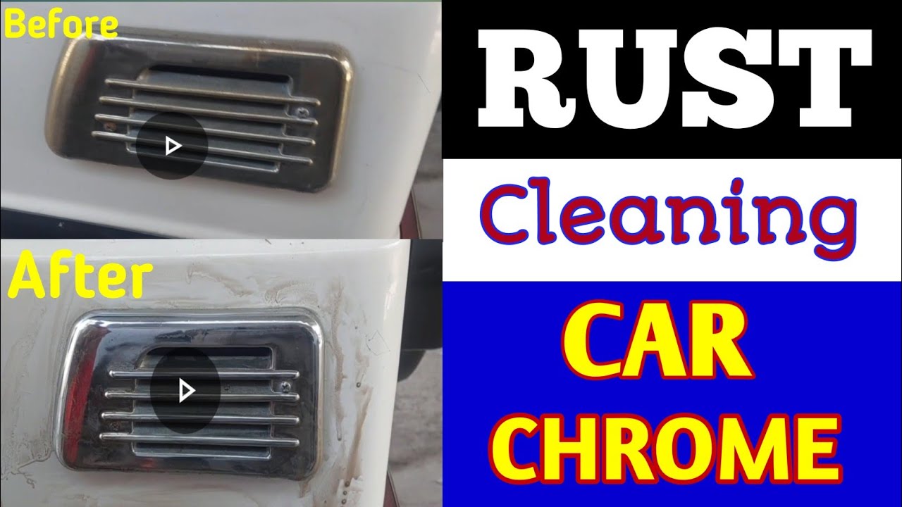 Car Chrome RUST Cleaning Service #carchrome #thesearching... - YouTube