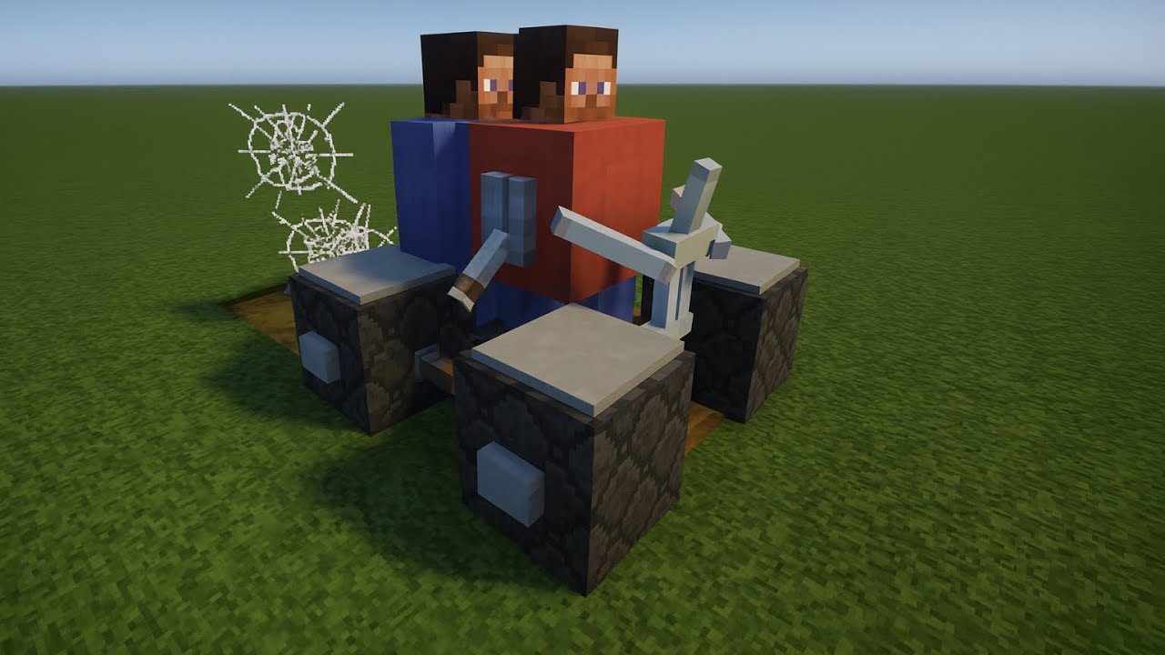 Minecraft Quad Tutorial – Kompaktes Offroad-Fahrzeug einfach bauen ...
