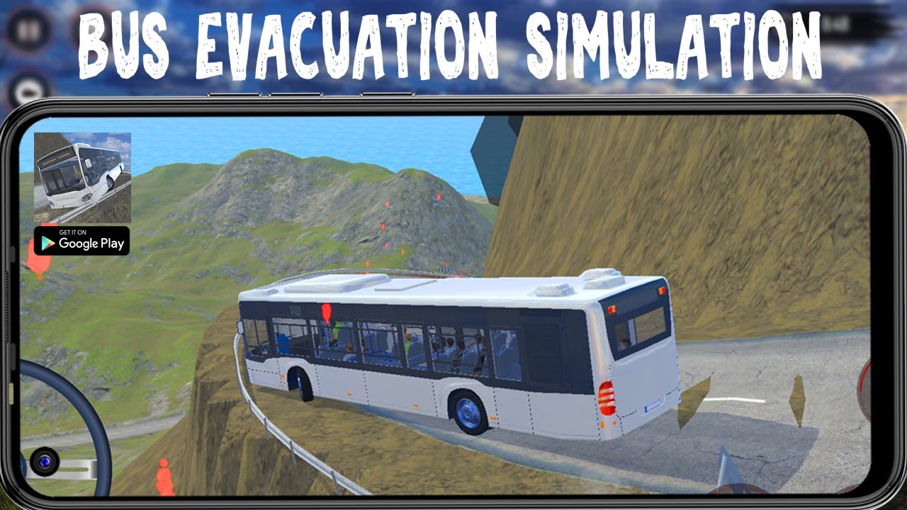 Bus Evacuation Simulation Gameplay Android | OFFLINE SIMULATOR GAMES - YouTube