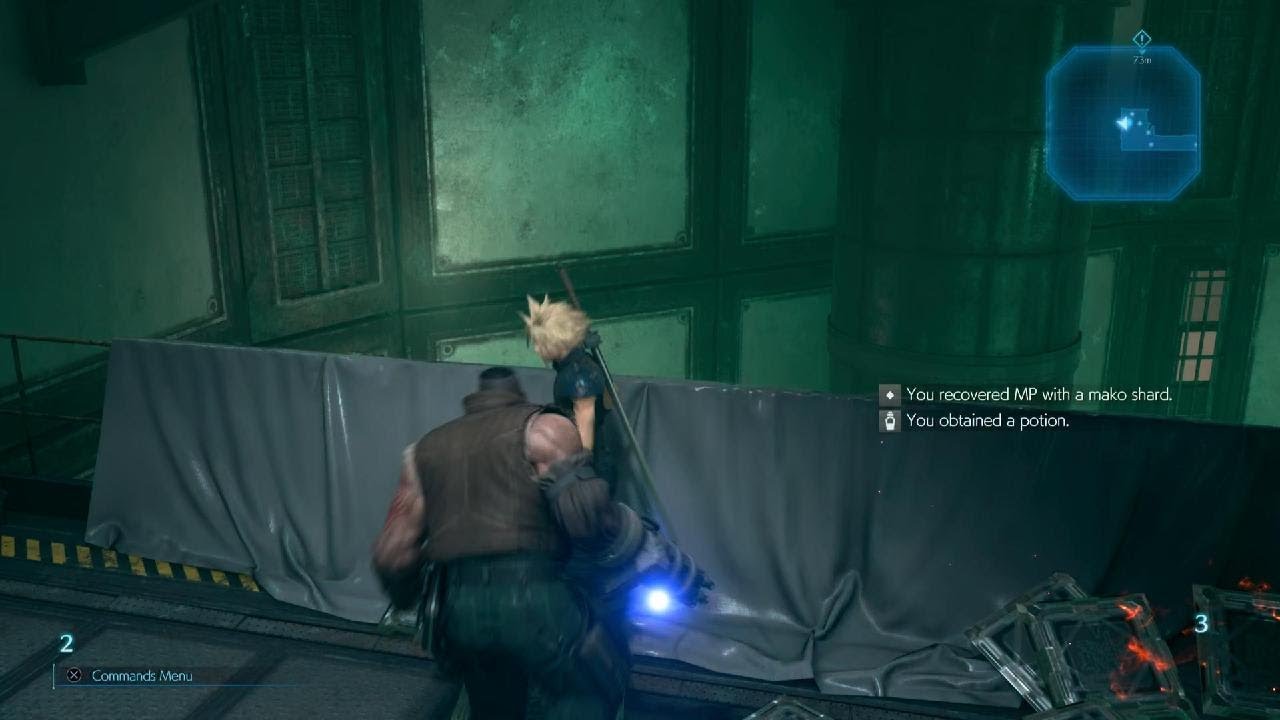 FINAL FANTASY VII REMAKE - The Destruction of Mako Reactor 1 - YouTube
