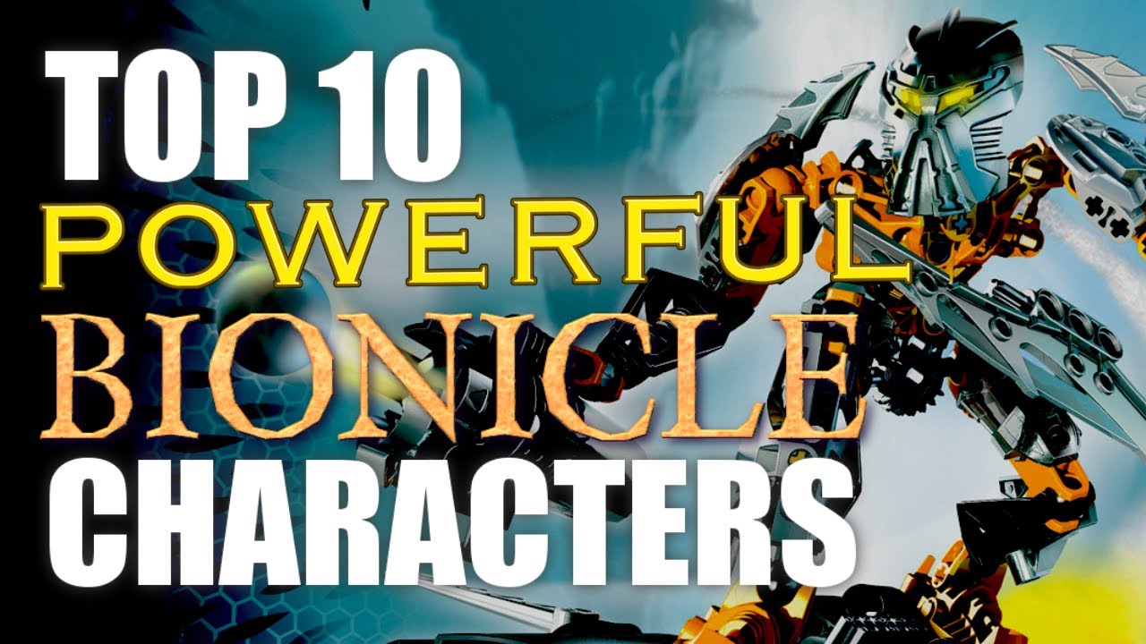 Top 10 Powerful BIONICLE Characters - TheShadowedOne1 - YouTube